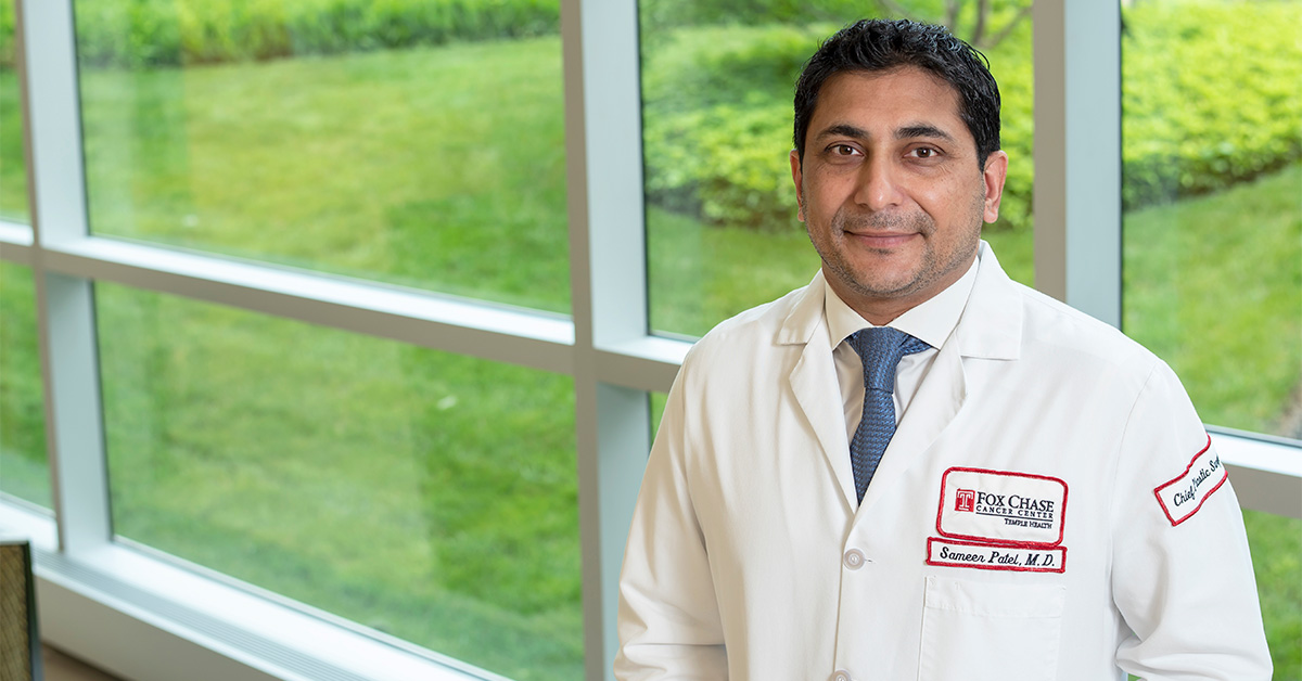 Fox Chase Cancer Center’s Dr. Sameer Patel Named Vice President of the Robert H. Ivy Society of ...
